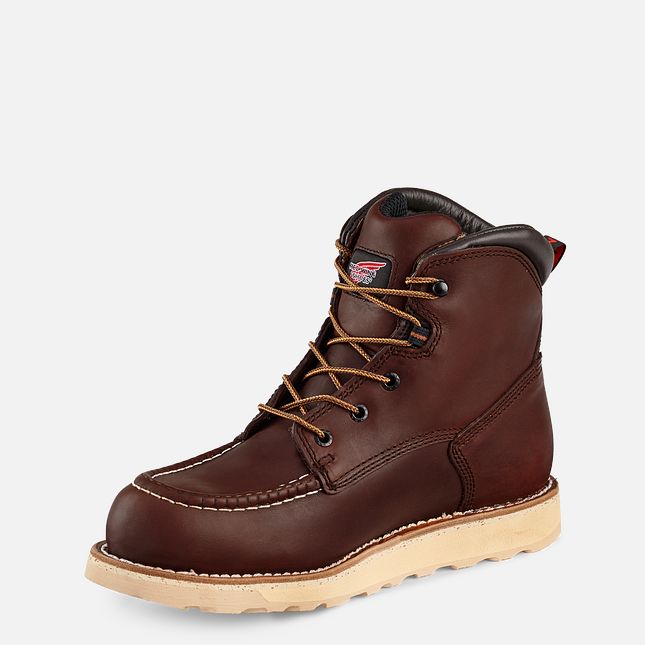 Red Wing 405 Traction Tred MEN'S 6-INCH WATERPROOF SOFT TOE BOOT – Dave ...