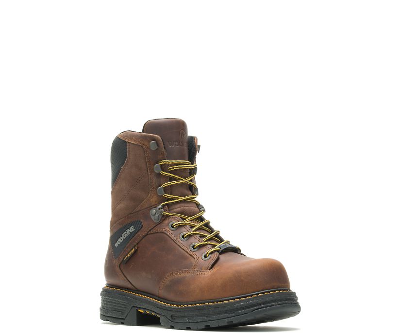 Wolverine MEN'S WOLVERINE HELLCAT ULTRASPRING 8" WORK BOOT Style W2000 ...